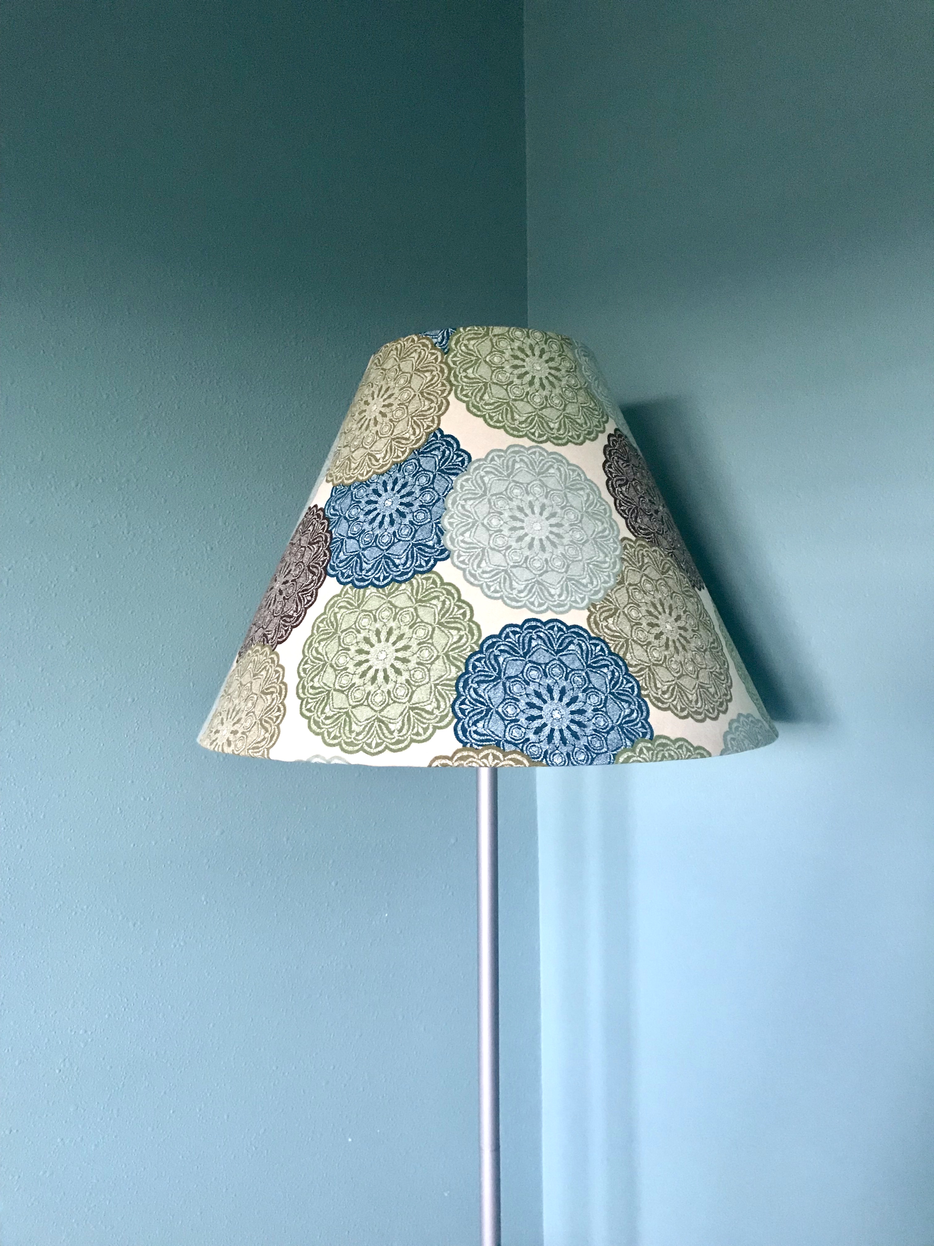 Torch Lamp Makeover - The Blue Door & More