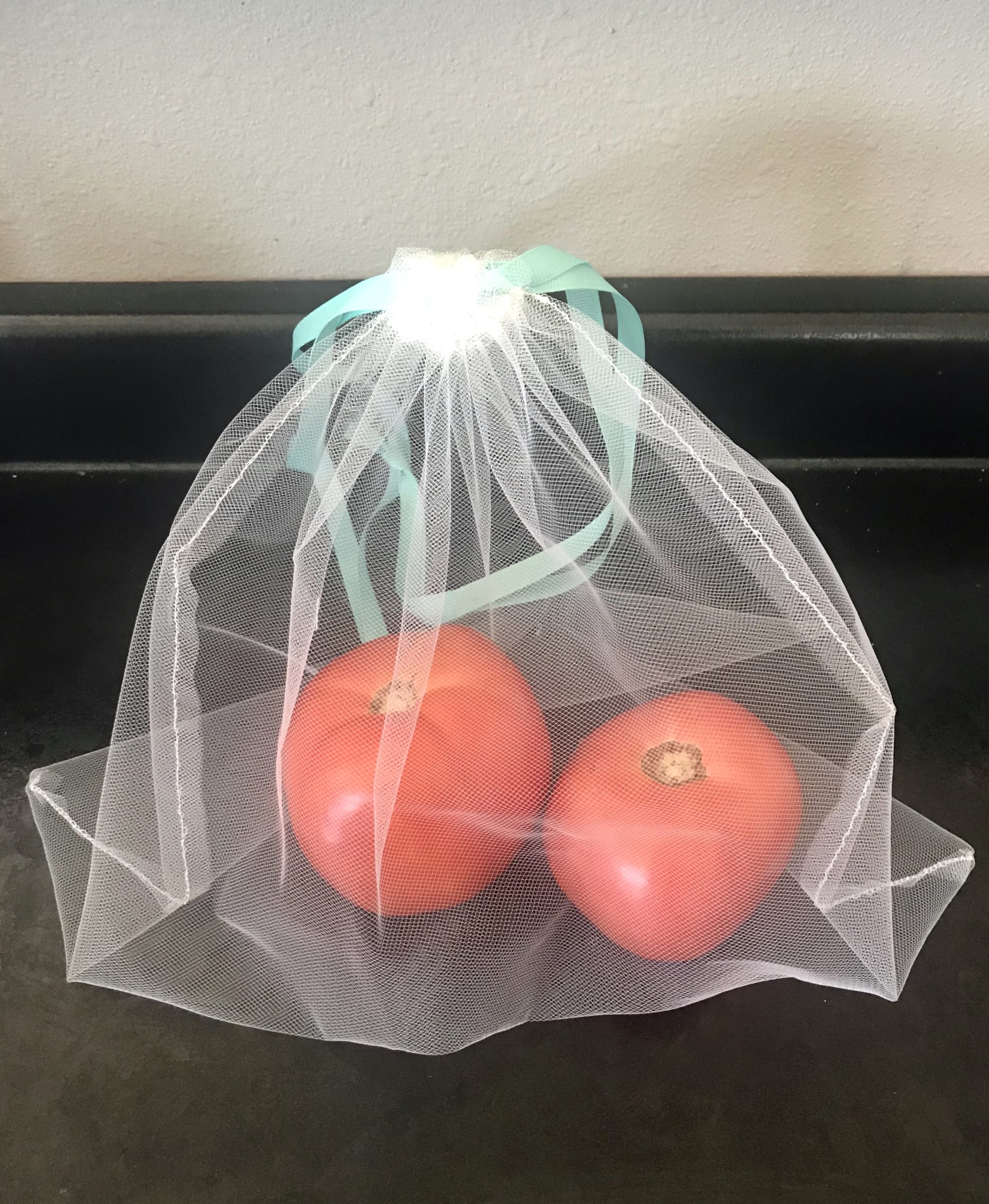 DIY Reusable Produce Bags - The Blue Door & More